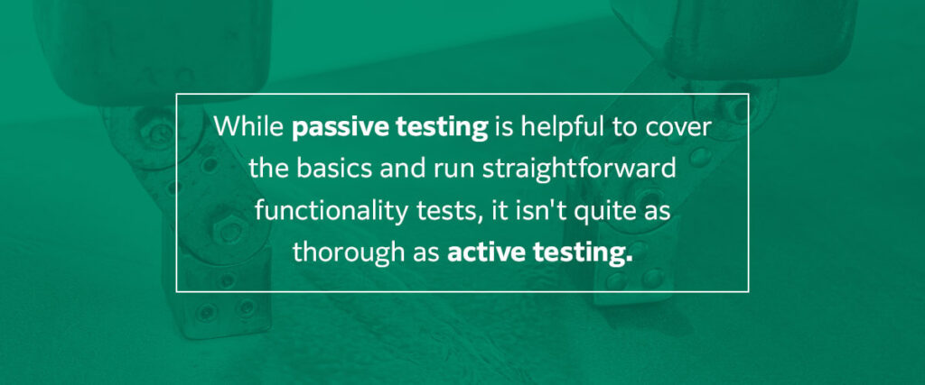 Passive vs Active Testing | Complete Guide | Fujifilm NDT