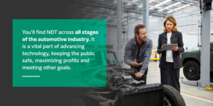 How Is NDT Used in the Automotive Industry? - FujiNDTBlog